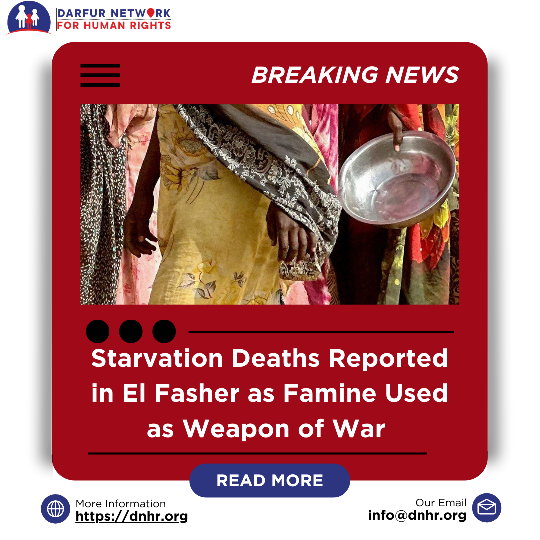 Starvation Deaths Reported in El Fasher as Famine Used as Weapon of War ...